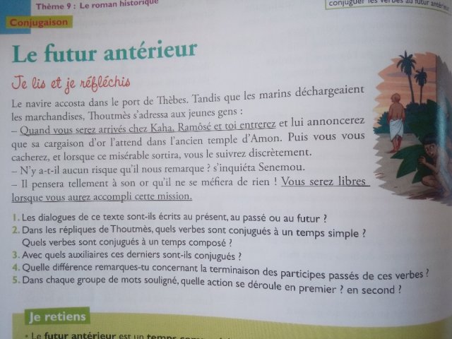 Futur simple et futur antérieur - École La Vallée